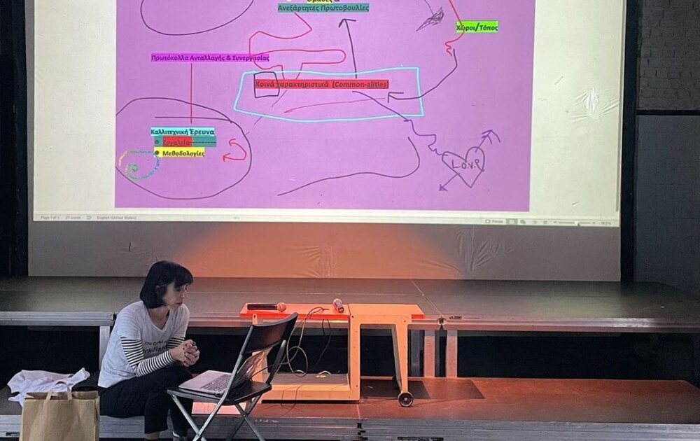 OMIΛΙΑ / PERFORMANCE ΑΠΟ ΤΗΝ ΞΕΝΙΑ ΚΑΛΠΑΚΤΣΟΓΛΟΥ – ARTWORKS